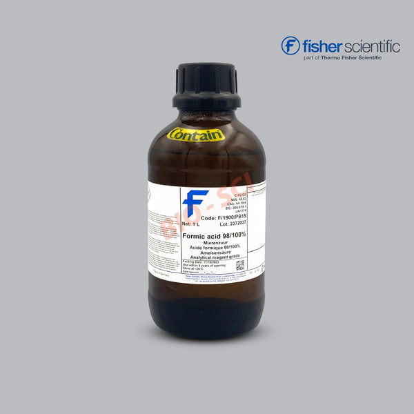 Formic Acid, 98-100%, Certified AR (Fisher Chemical™) – Bio-Sci